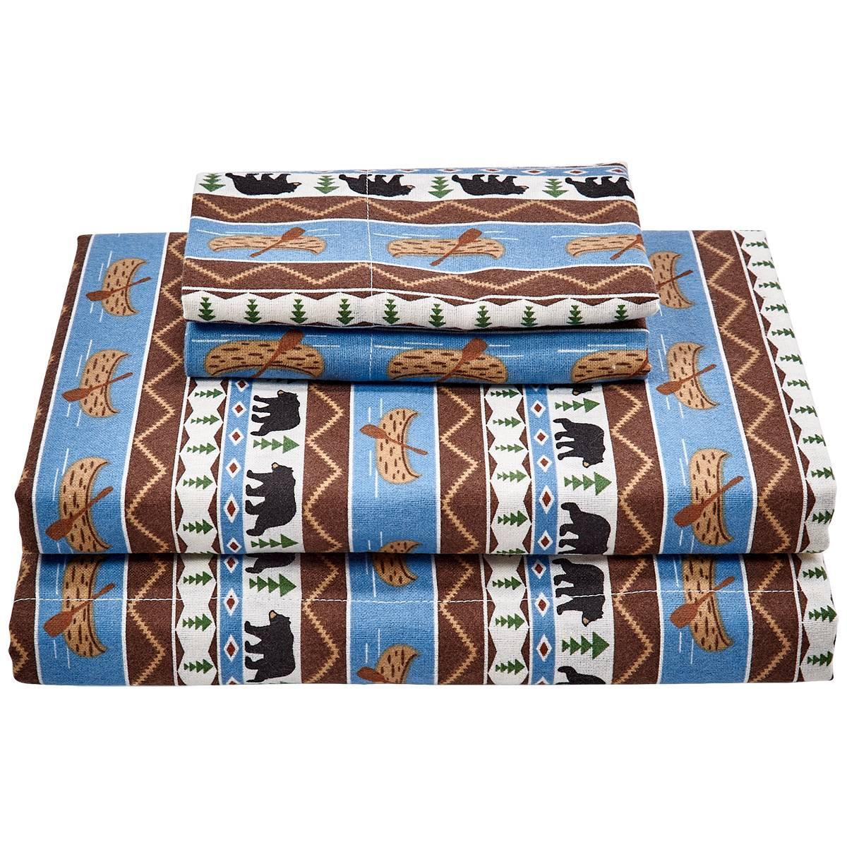 Click here for Ashley Cooper(tm) Bear Lake Flannel Sheet Set prices