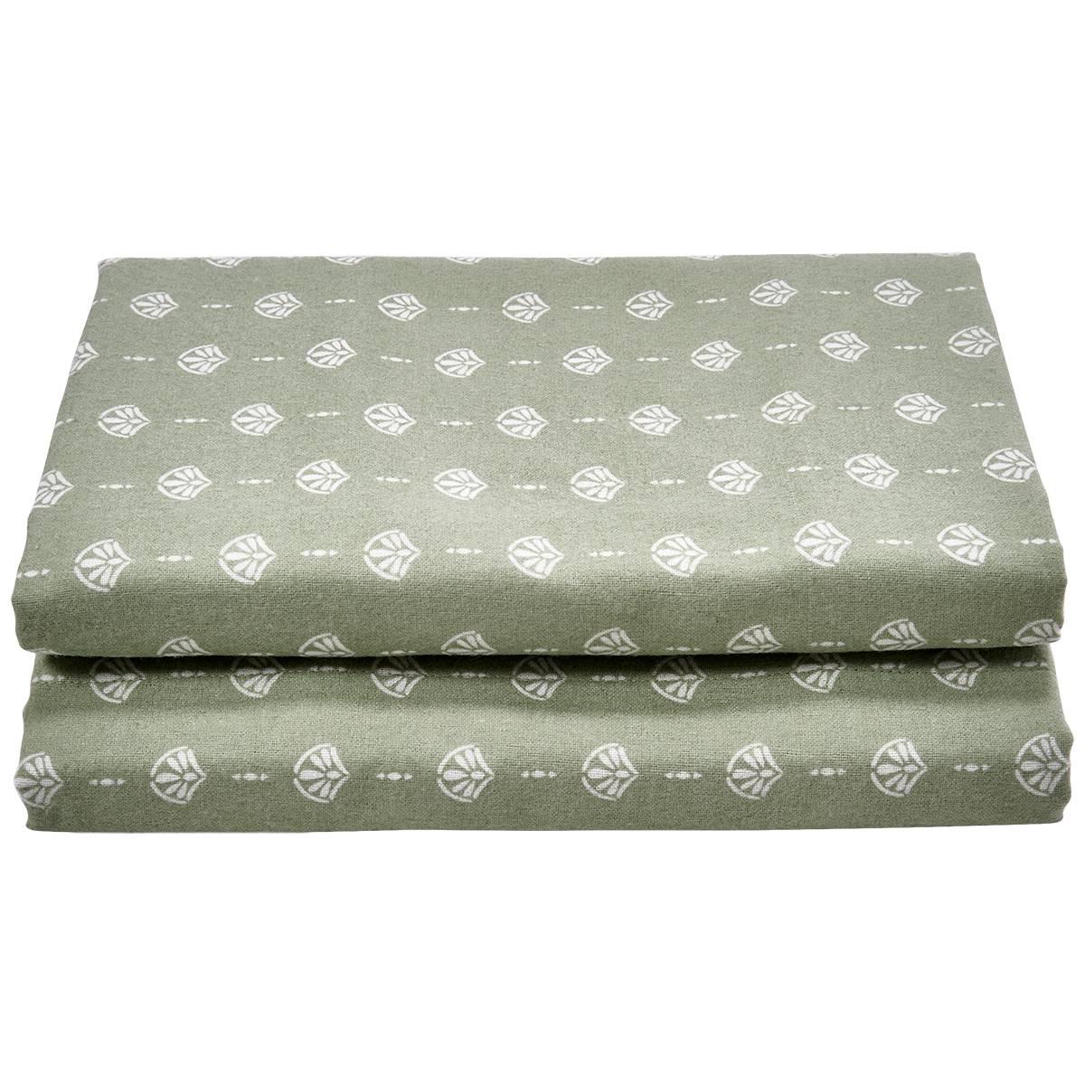 Click here for Ashley Cooper(tm) Shell Medallion Flannel Sheet Se... prices
