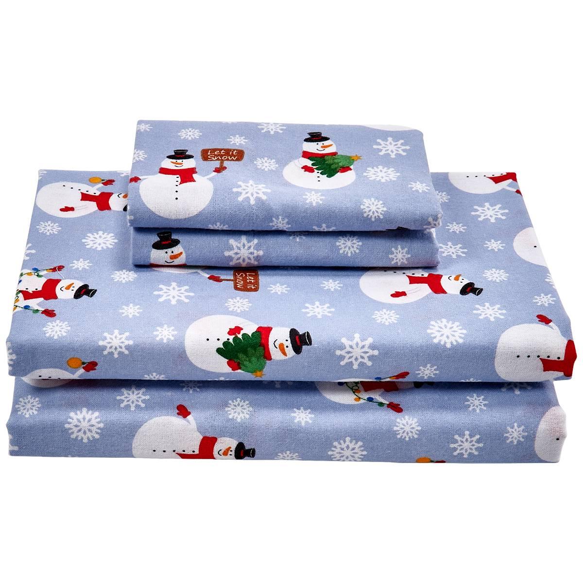 Click here for Ashley Cooper(tm) Snowman Trim-a-Tree Flannel Shee... prices