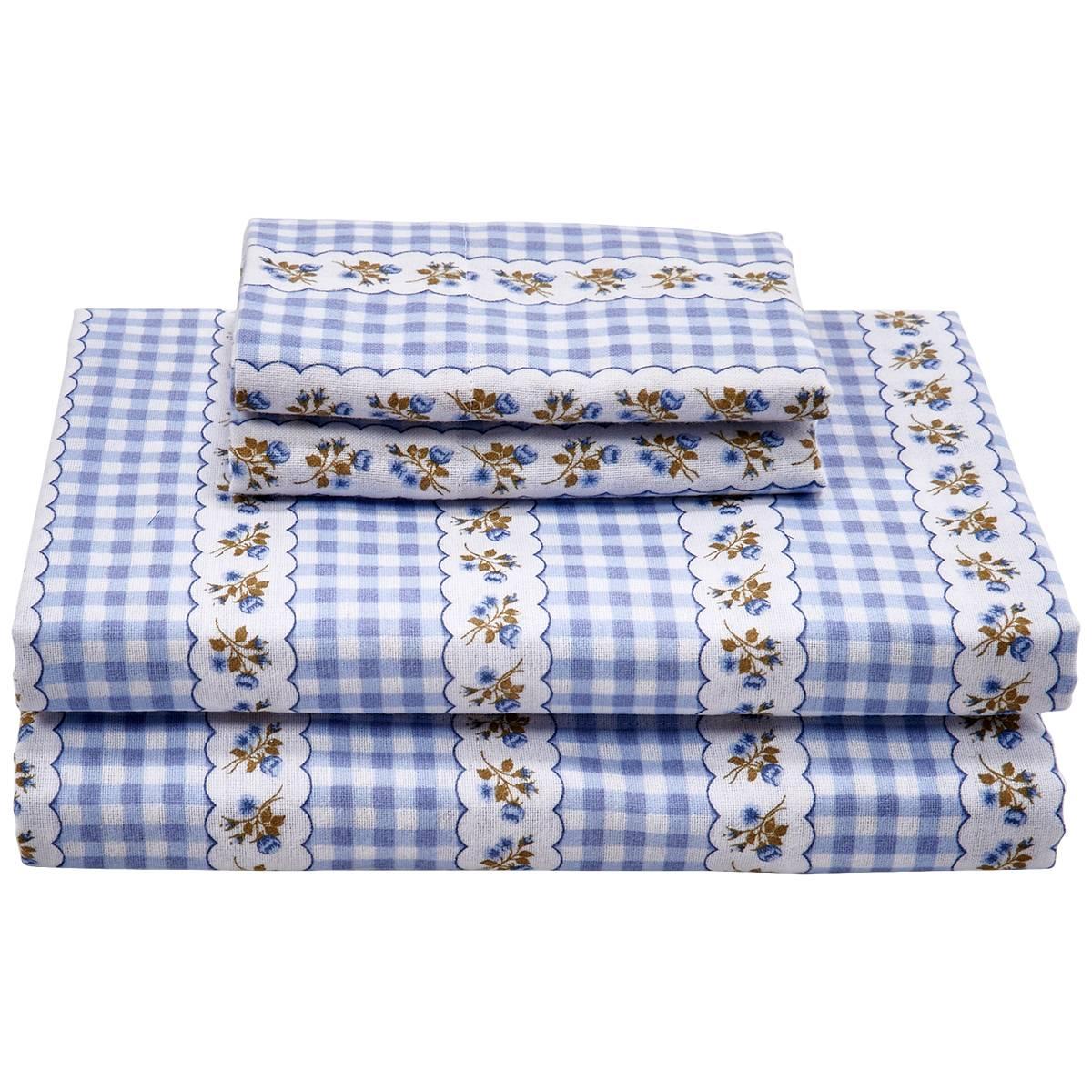 Click here for Ashley Cooper(tm) Gingham Floral Stripe Flannel Sh... prices