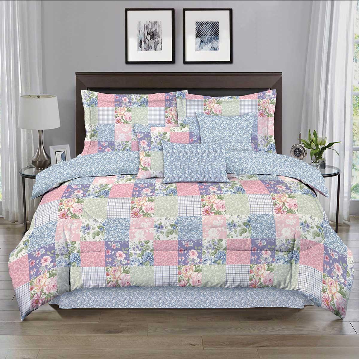 Click here for Ashley Cooper(tm) Aurora Patchwork Reversible 7pc.... prices