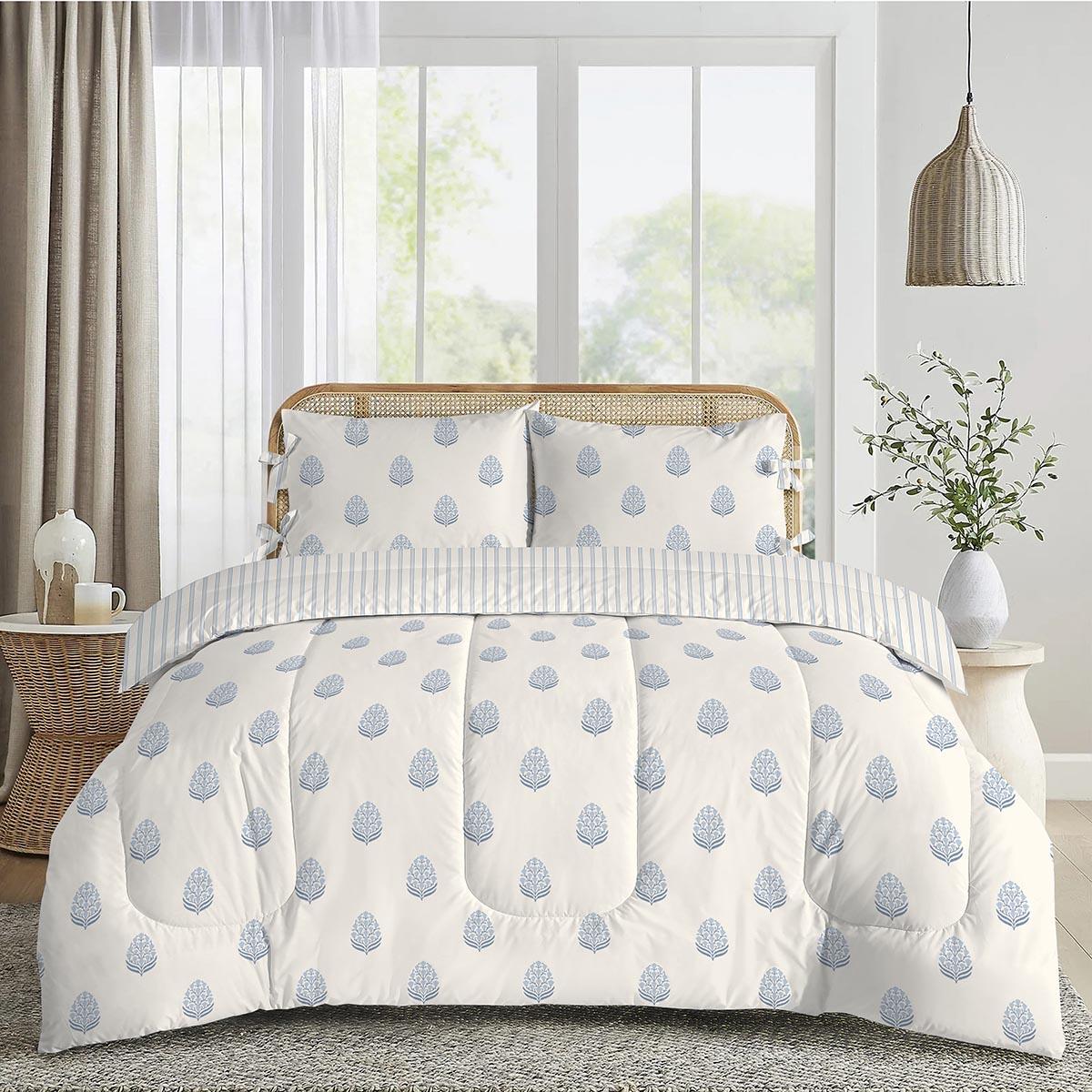 Click here for Sabrina Soto Block Print 3pc. Comforter Set with B... prices