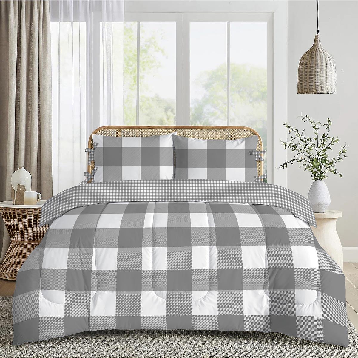 Click here for Sabrina Soto Buffalo Check 3pc. Comforter Set with... prices