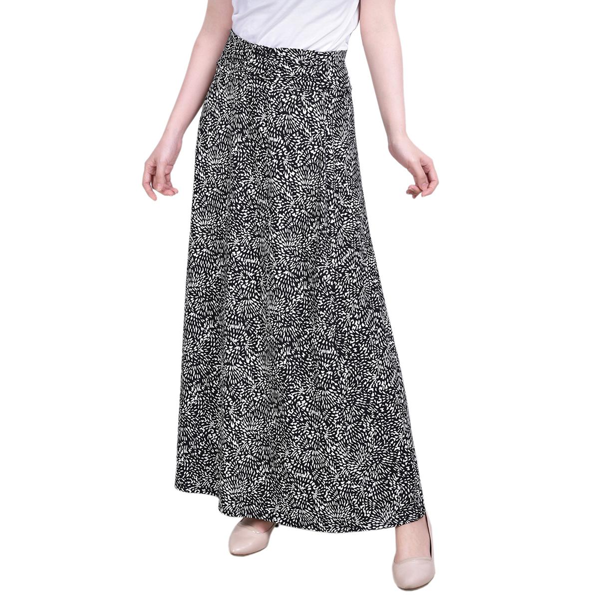 Click here for Plus Size NY Collection Sparkduo O-Ring Skirt prices