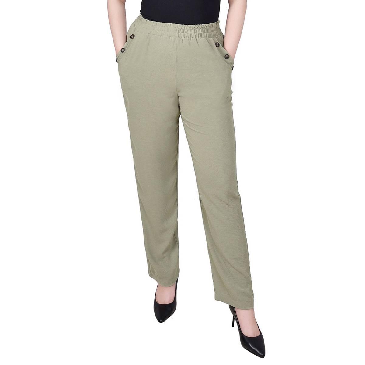 Click here for Womens NY Collection Button Pocket Pull On Airflow... prices