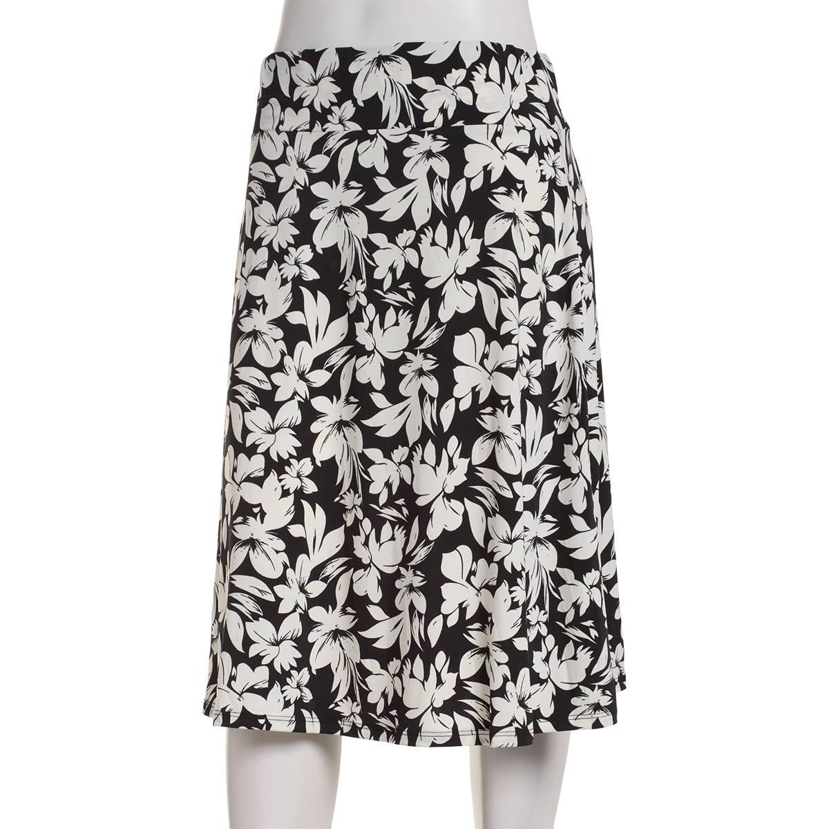 Click here for Womens NY Collection Knee Length Floral Skirt prices