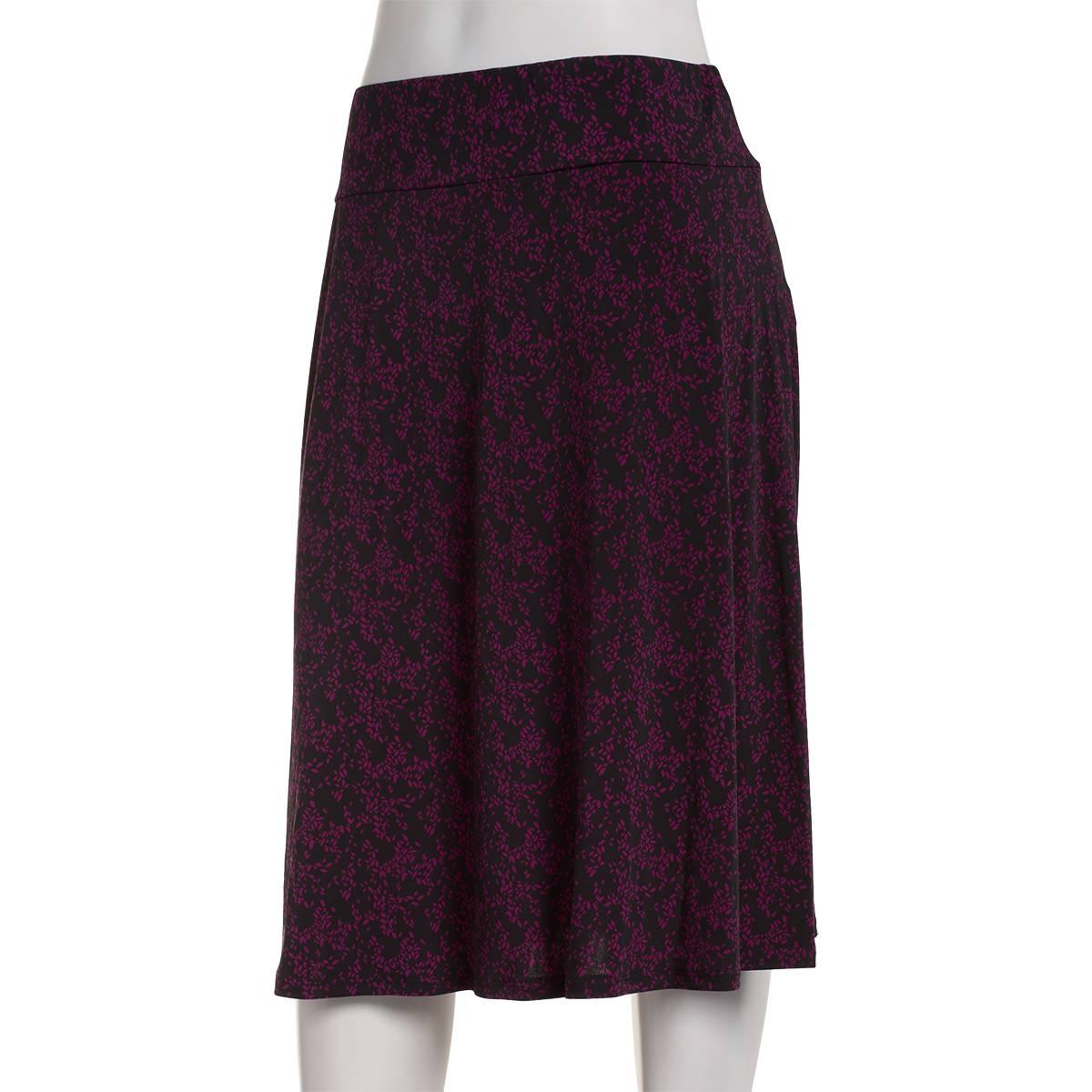 Click here for Womens NY Collection Knee Length Abstract  Skirt prices