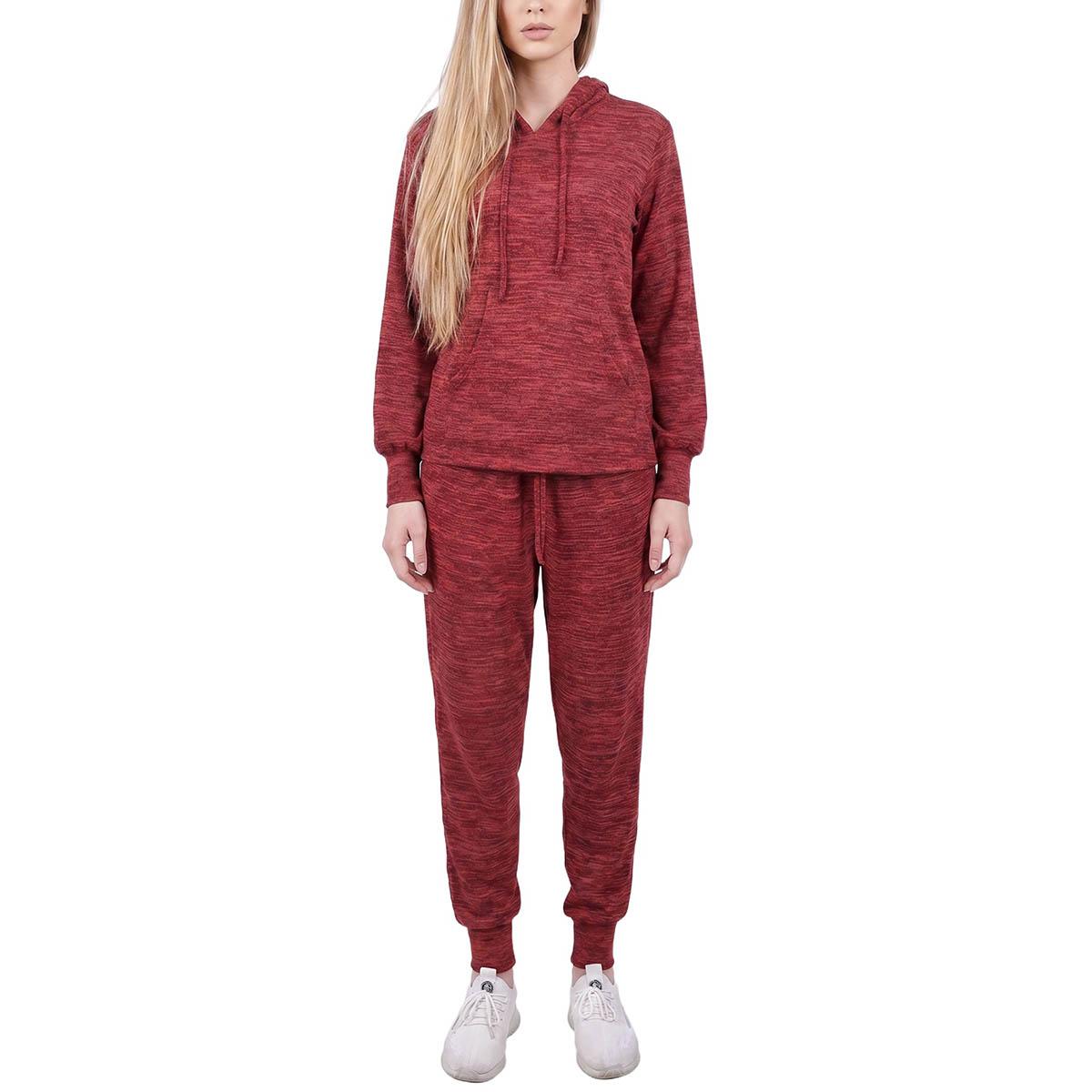 Click here for Petite NY Collection Long Sleeve Hooded Jogger Set prices