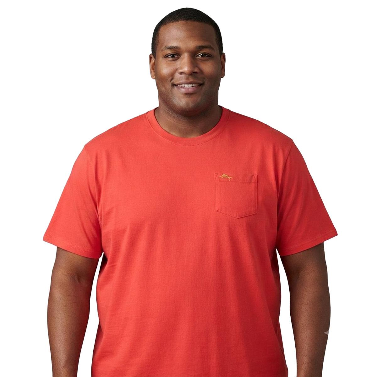 Click here for Mens Big & Tall Joe Marlin Solid Chest Pocket Tee prices