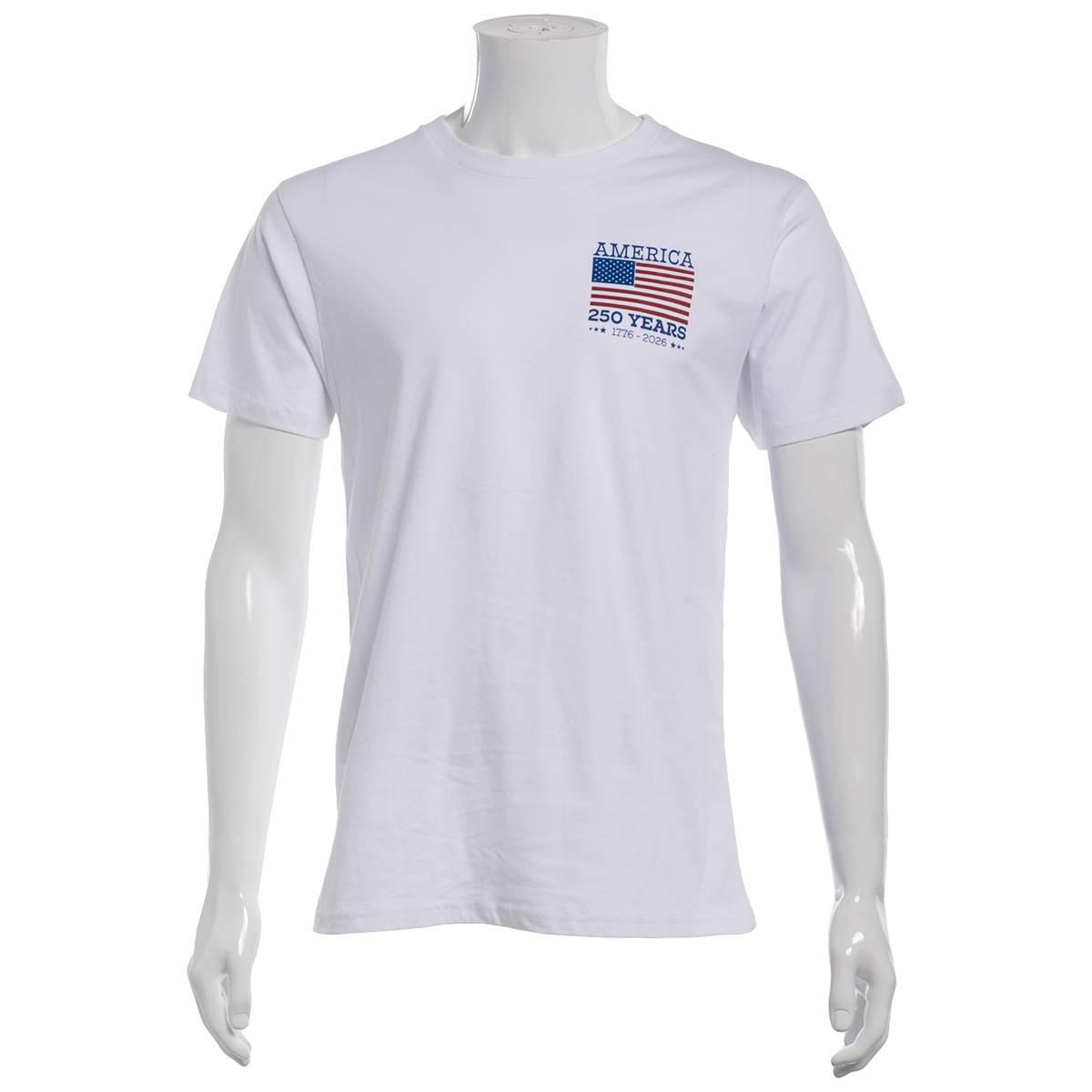 Click here for Mens America 250 Short Sleeve Graphic Tee prices