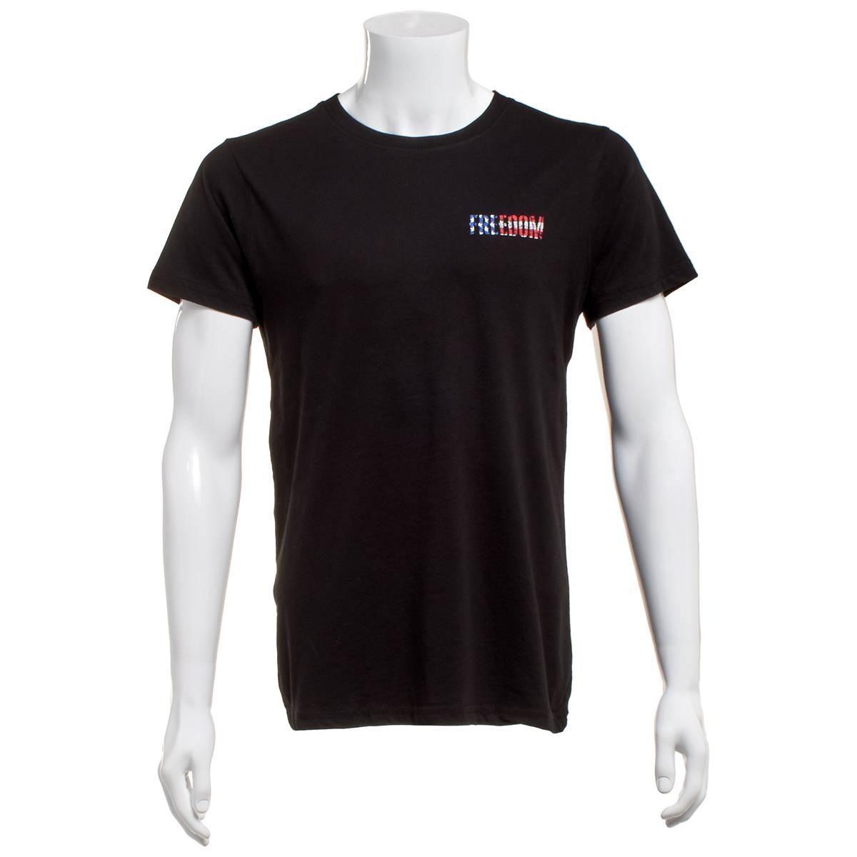 Click here for Mens We The Peeps Freedom Flag Graphic Tee prices