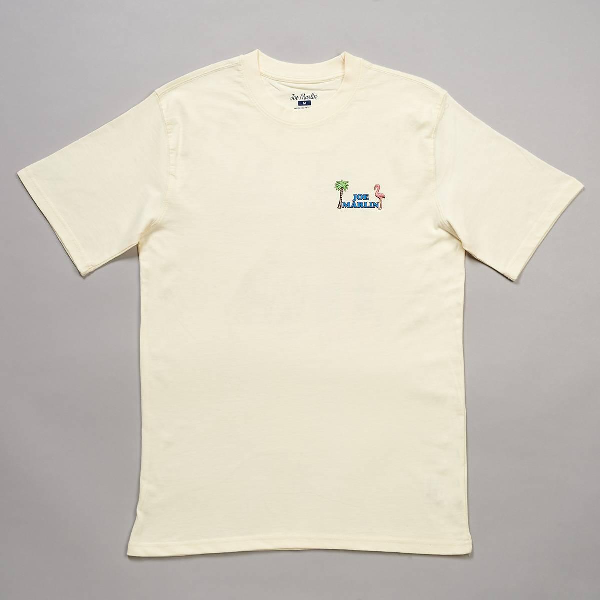 Mens Joe Marlin Dog Years Had One Short Sleeve Tee - Ivory Coast