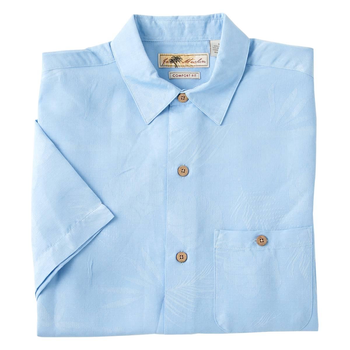 Click here for Mens Joe Marlin Solid Jacquard Button Down Shirt prices