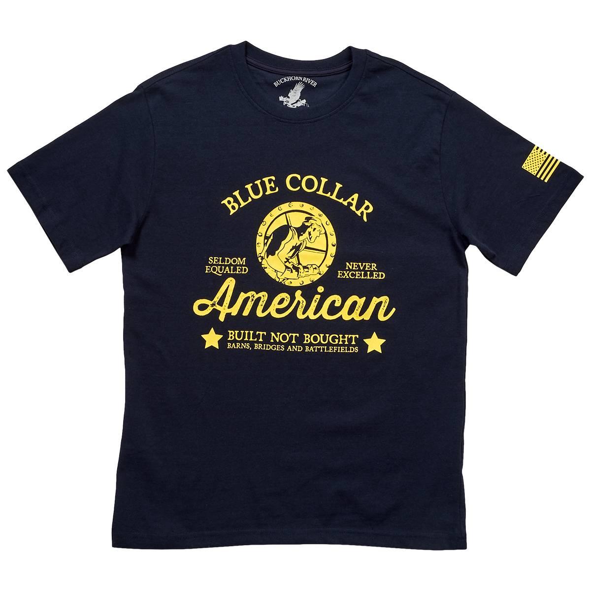 Click here for Mens Buckhorn River Americana Short Sleeve Tee - N... prices