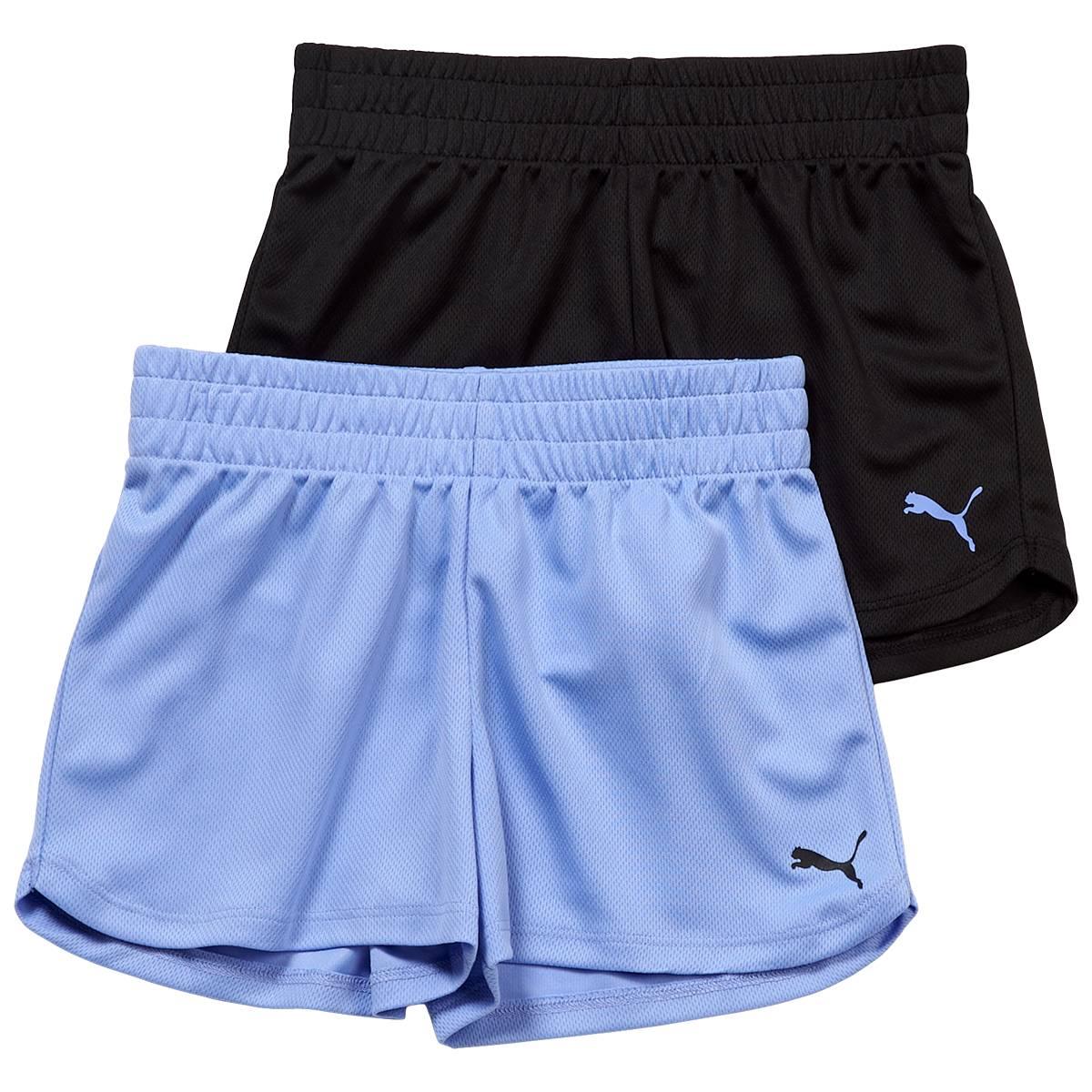 Click here for Girls (7-16) Puma(R) 2pk. Mesh Shorts prices