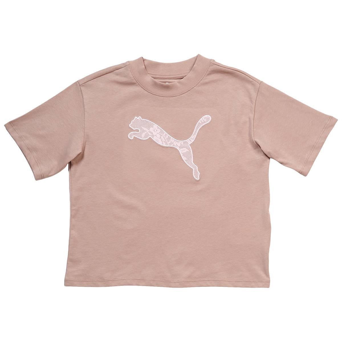 Click here for Girls (7-16) Puma(R) Oversized Lace Logo Tee prices