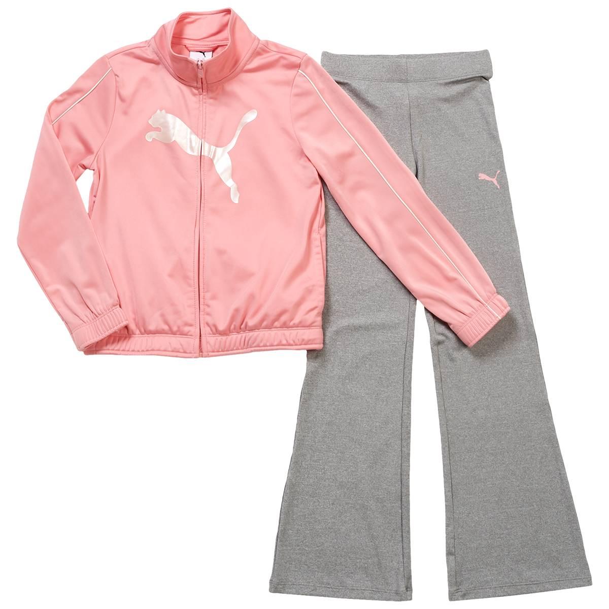 Click here for Girls (7-16) Puma(R) 2pc. Tricot Track Jacket & Fl... prices