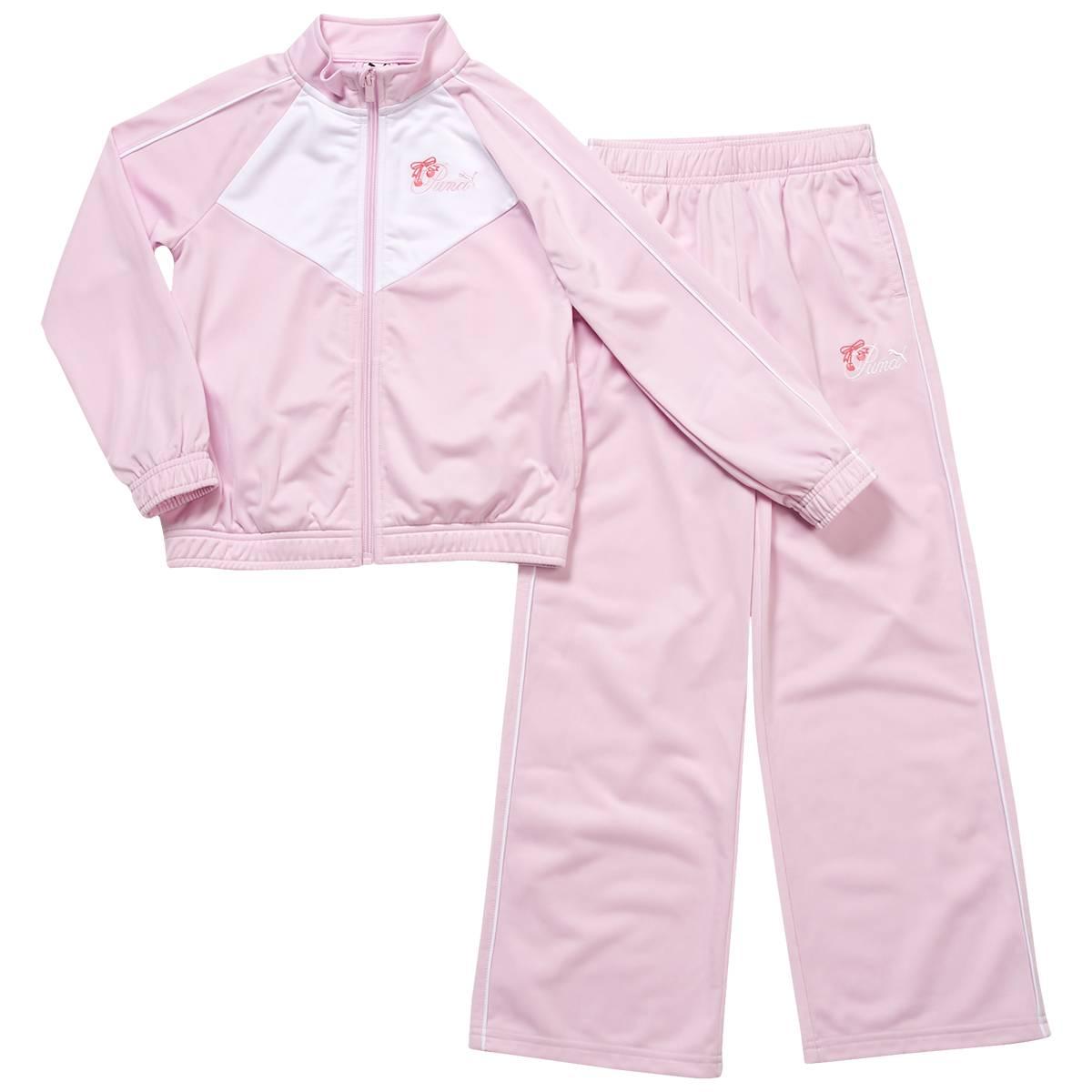 Click here for Girls (7-16) Puma(R) Cherry Bow Tricot Jacket & Wi... prices