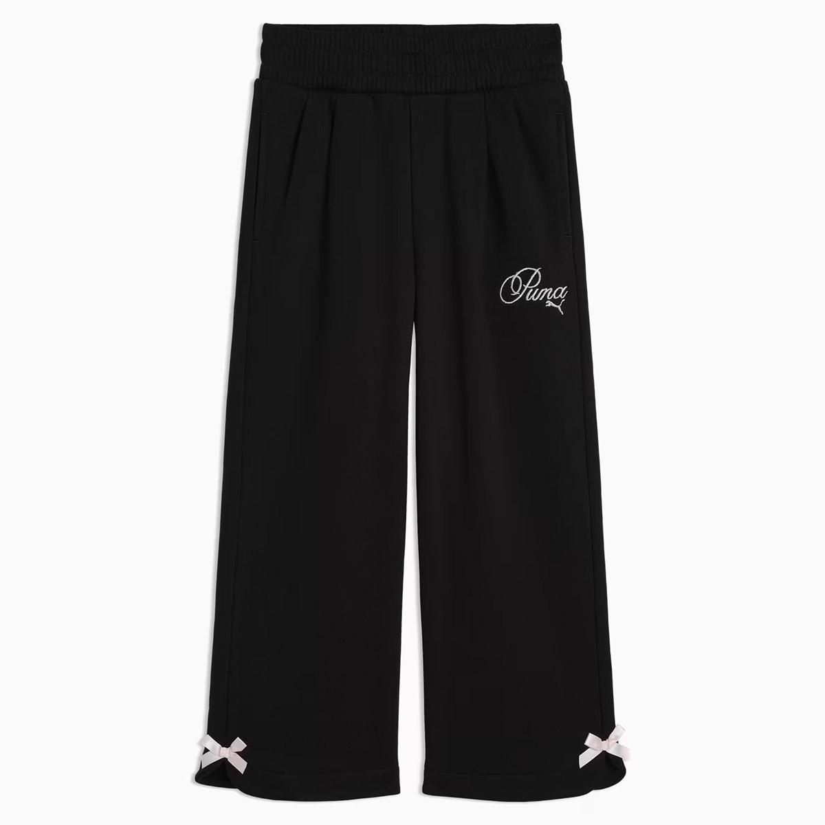 Click here for Girls (7-16) Puma(R) Fleece Lined Wide Leg Pants w... prices