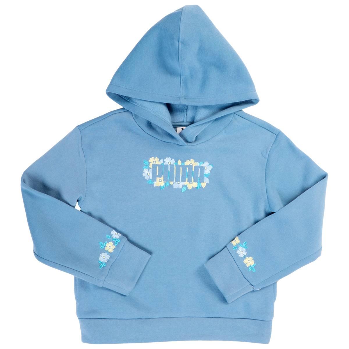 Click here for Girls (7-16) Puma(R) Floral Embroidered Logo & Cuf... prices