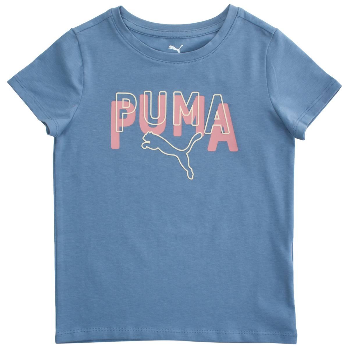 Click here for Girls (7-16) Puma(R) Short Sleeve Raised Text Baby... prices