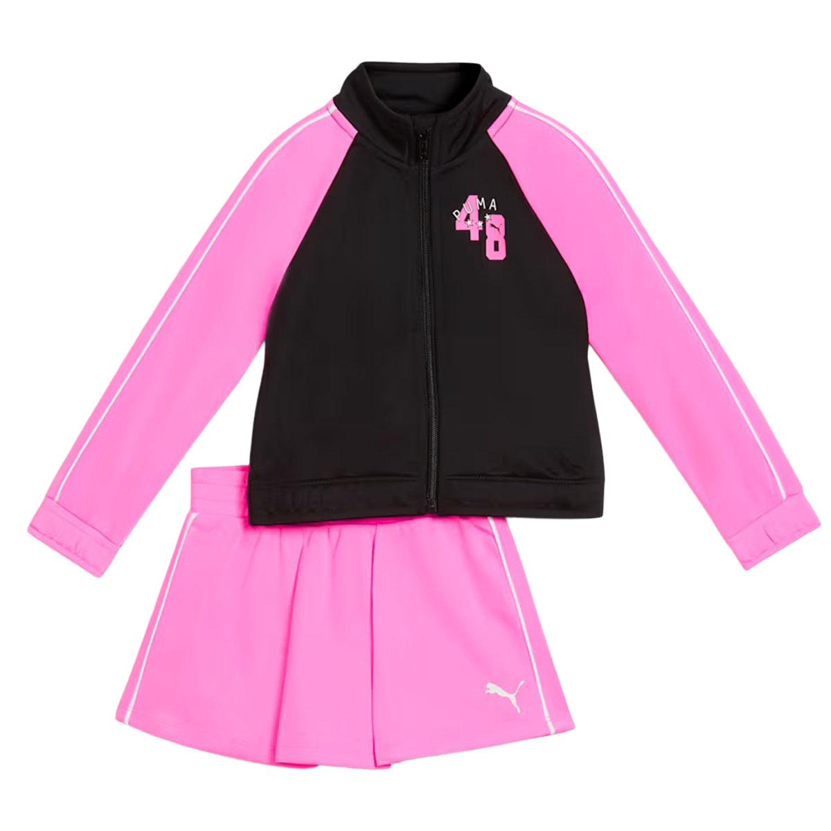 Click here for Girls (4-6x) Puma(R) Tricot Jacket & Skort Set prices