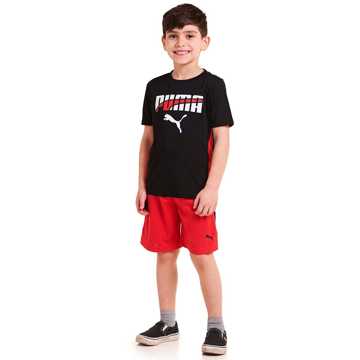 Click here for Boys (4-7) Puma(R) 2pc. Interlock Mesh Shorts Set prices