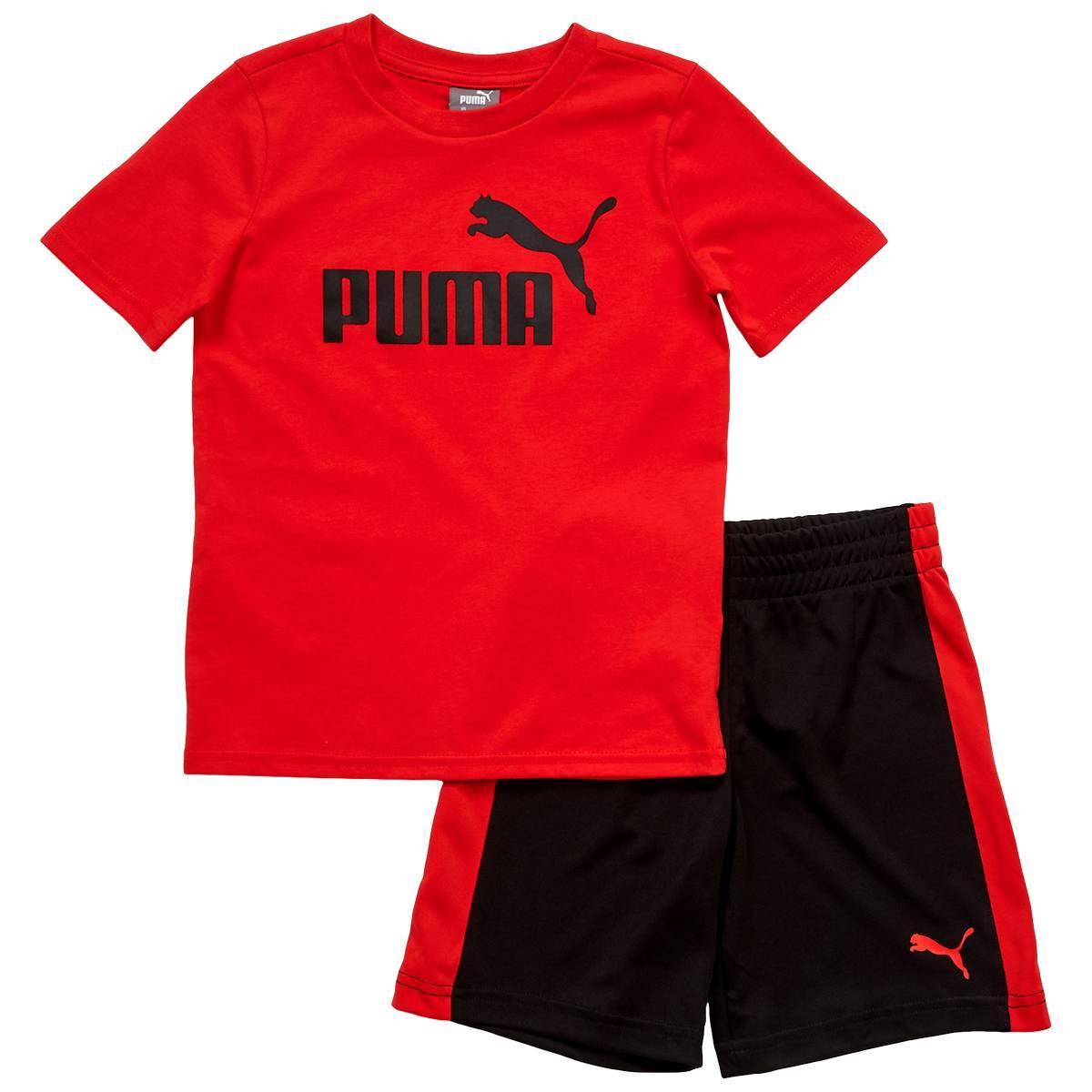 Click here for Boys (4-7) Puma(R) Short Sleeve Jersey Tee & Inter... prices