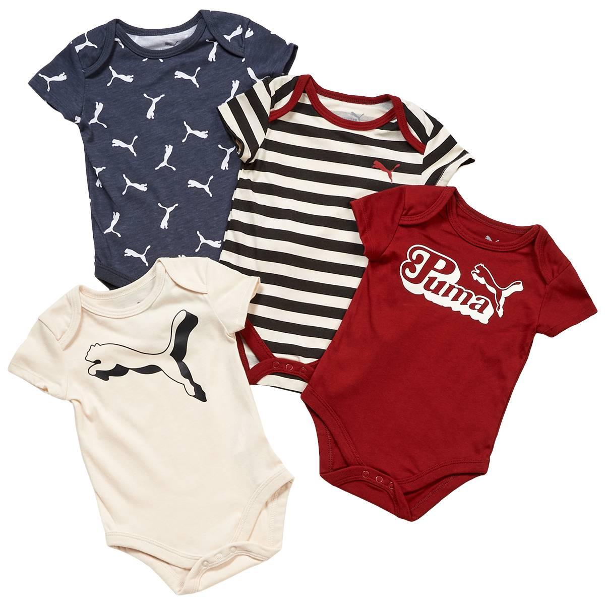 Click here for Baby Boy (NB-9M) Puma(R) 4pk. Solid Stripe & Emble... prices