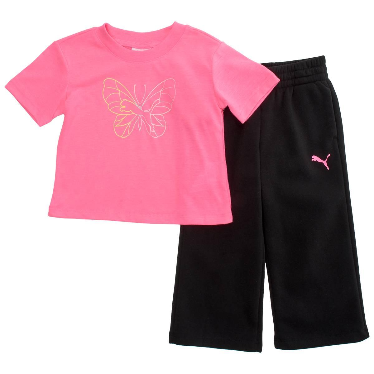 Click here for Toddler Girl Puma(R) Short Sleeve Butterfly Tee &... prices