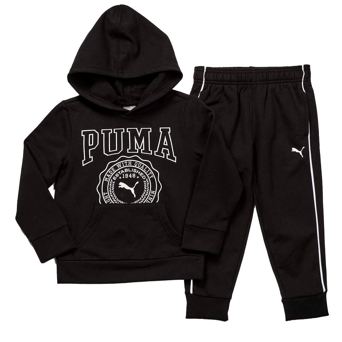 Click here for Boys (4-7) Puma(R) 2pc. Big Emblem Hoodie & Jogger... prices