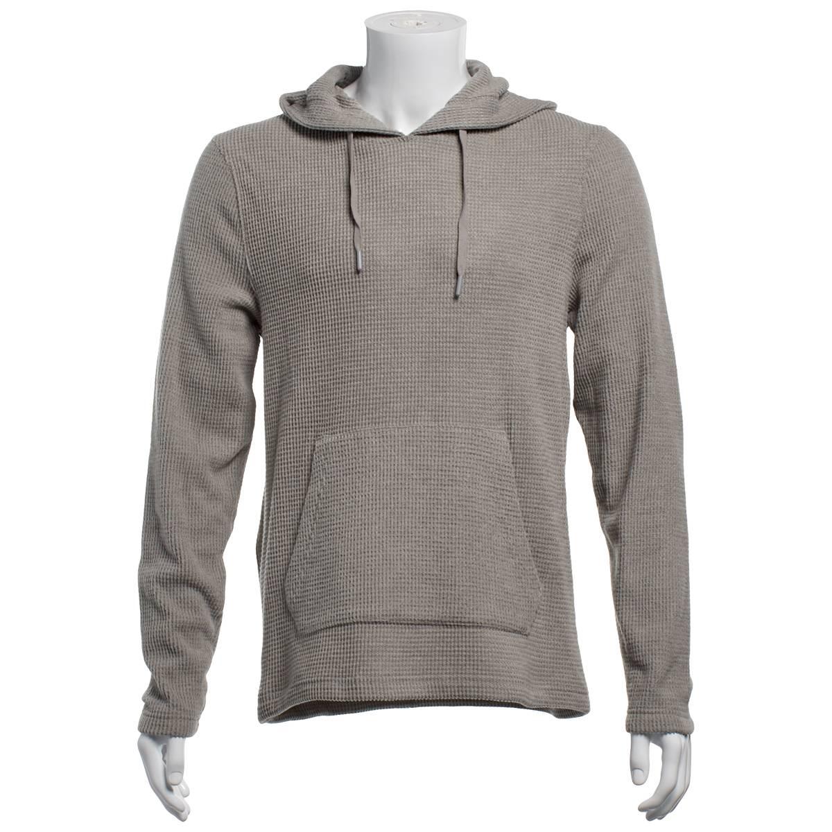 Click here for Mens Rainforest Solid Waffle Pullover Hoodie prices