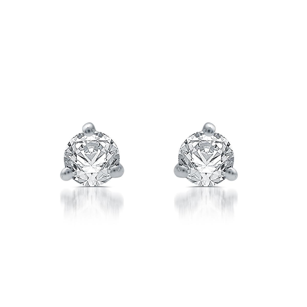 Click here for Nova Star(R) 1/3ctw. Lab Grown Diamond 3-Prong Stu... prices
