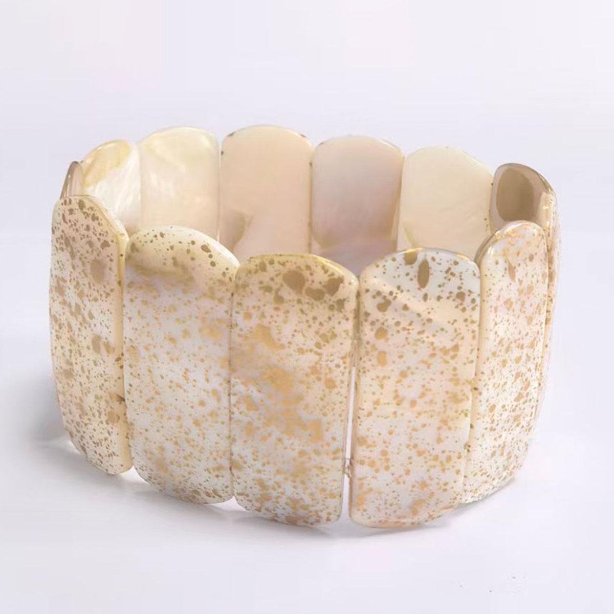 Click here for Ashley Cooper(tm) Shell Bracelet w/ Gold-Tone Acce... prices