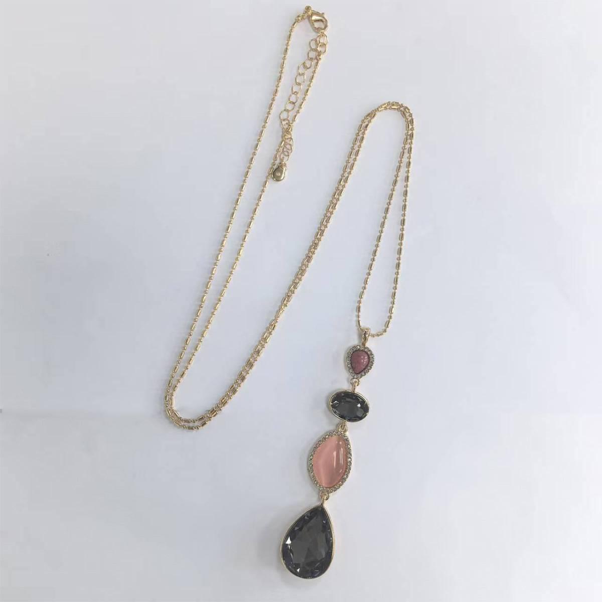 Click here for Ashley Cooper(tm) Shiny Gold Linear Pink Cat Eye D... prices