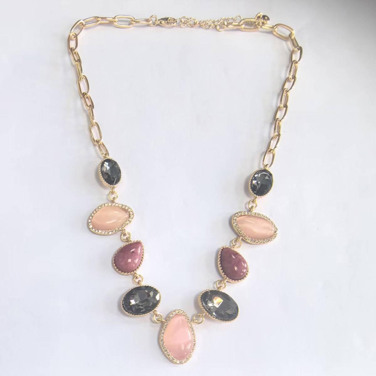 Click here for Ashley Cooper(tm) Shiny Gold Pink Cat Eye Black Pa... prices