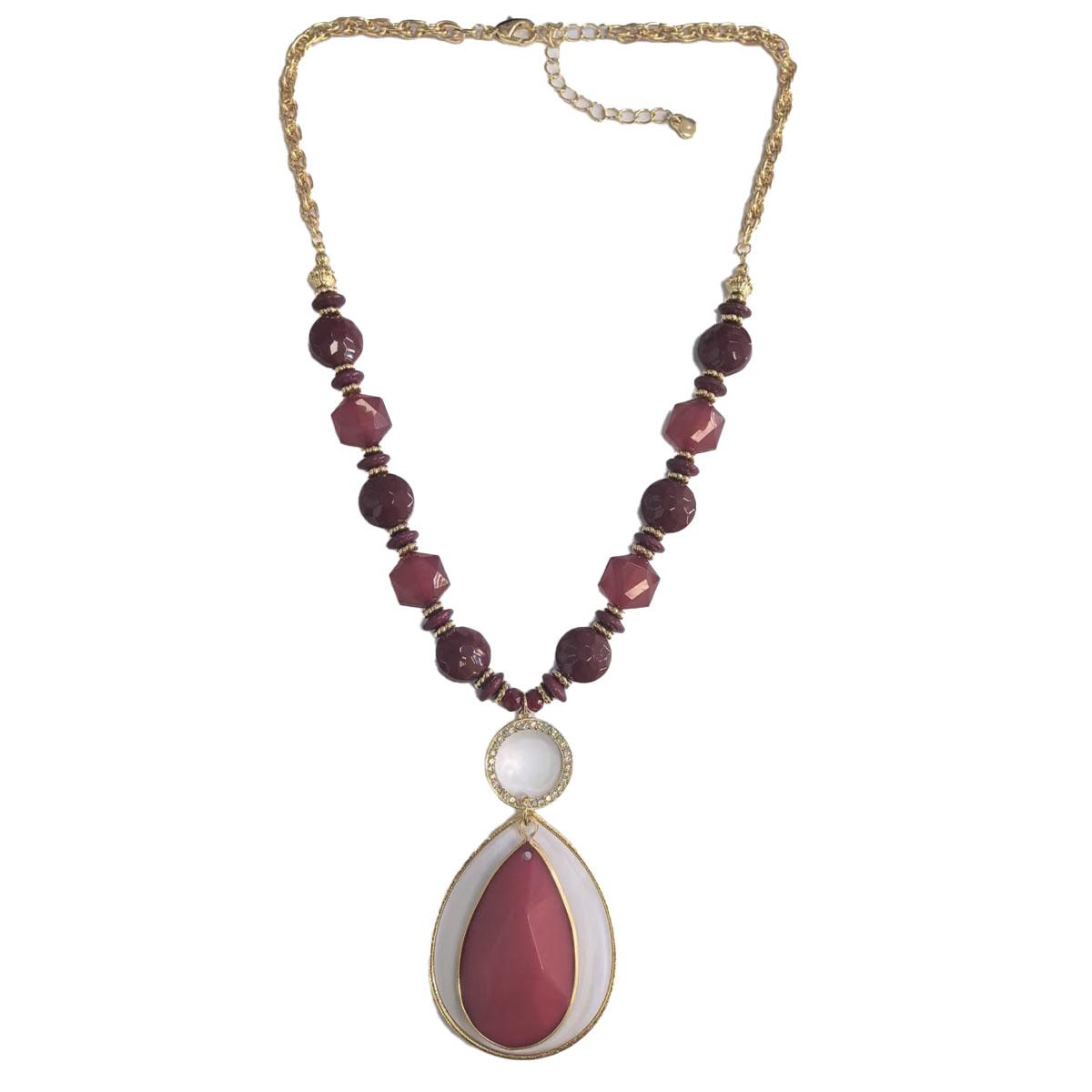 Click here for Ashley Cooper(tm) Gold-Tone Semi-Precious Beaded P... prices