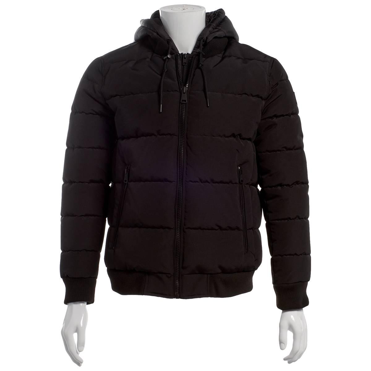 Click here for Mens Kenneth Cole(R) Oxford Hooded Bomber Jacket prices