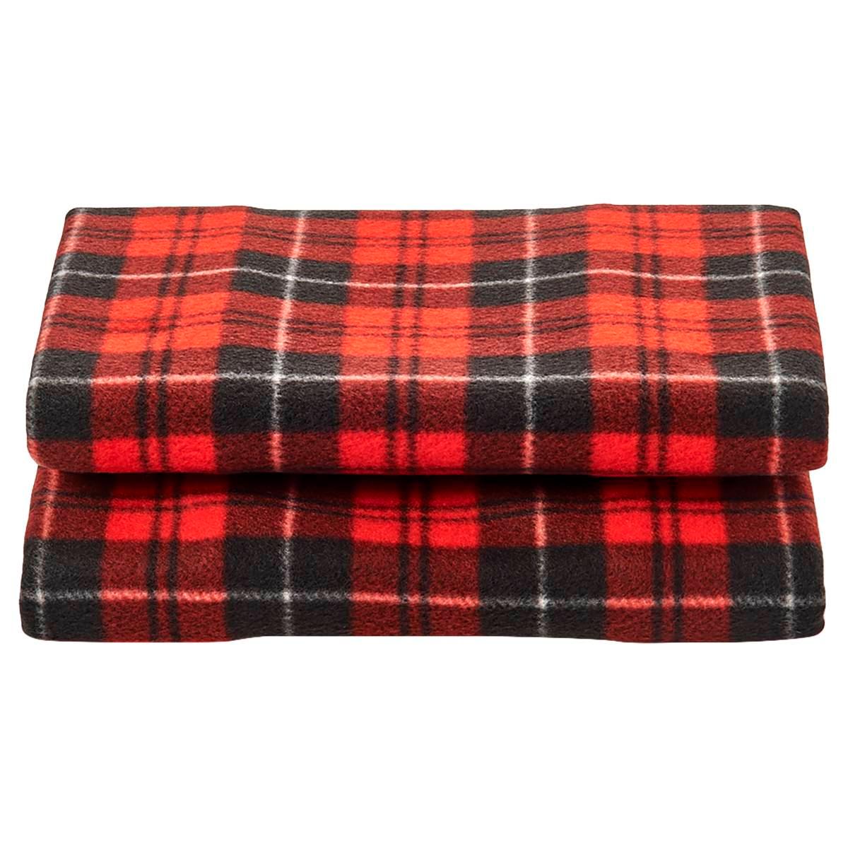 Click here for Ashley Cooper(tm) Red Plaid Fleece Sheet Set prices