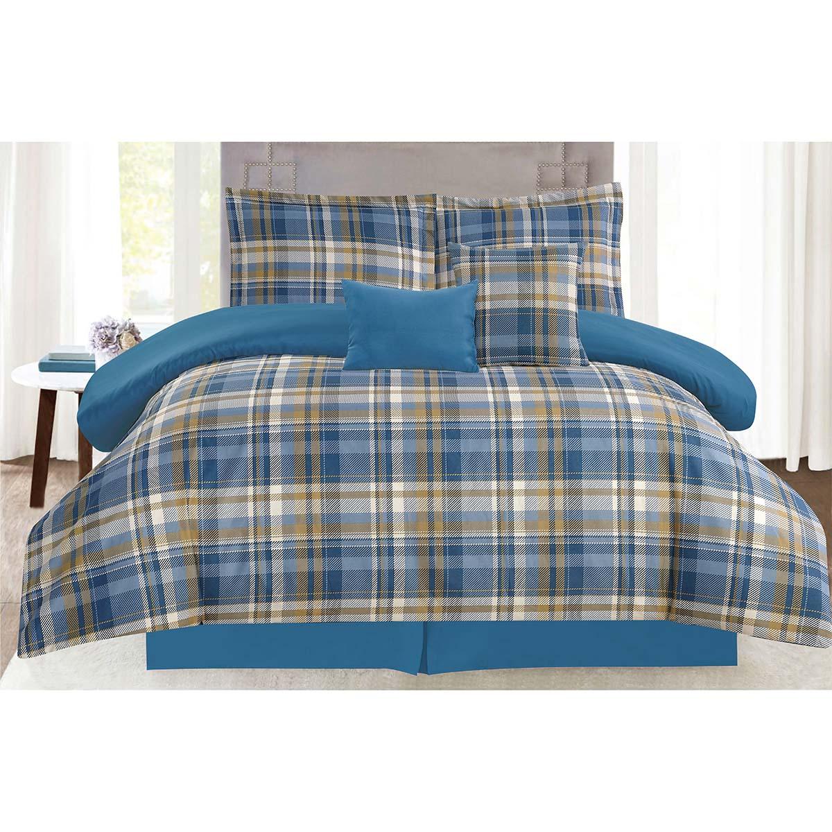 Click here for Ashley Cooper(tm) Graham Plaid 5pc. Comforter Set prices