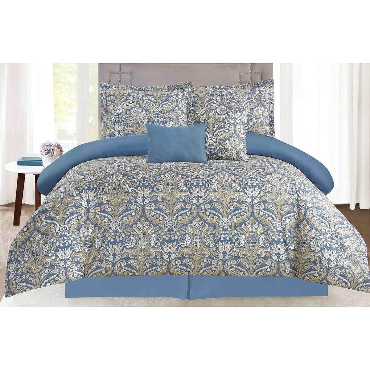 Click here for Ashley Cooper(tm) Ellis 5pc. Reversible Comforter... prices