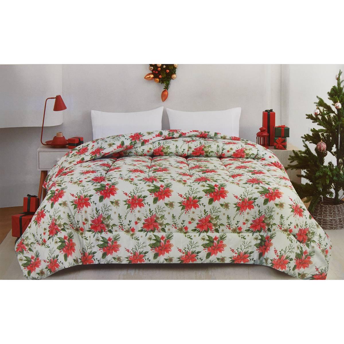 Click here for Ashley Cooper(tm) Poinsettia Down Alternative Comf... prices