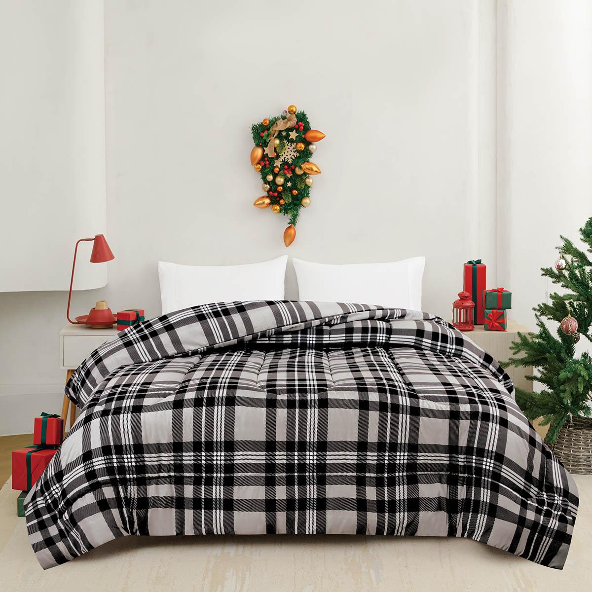 Click here for Ashley Cooper(tm) Dusk Plaid Down Alternative Comf... prices