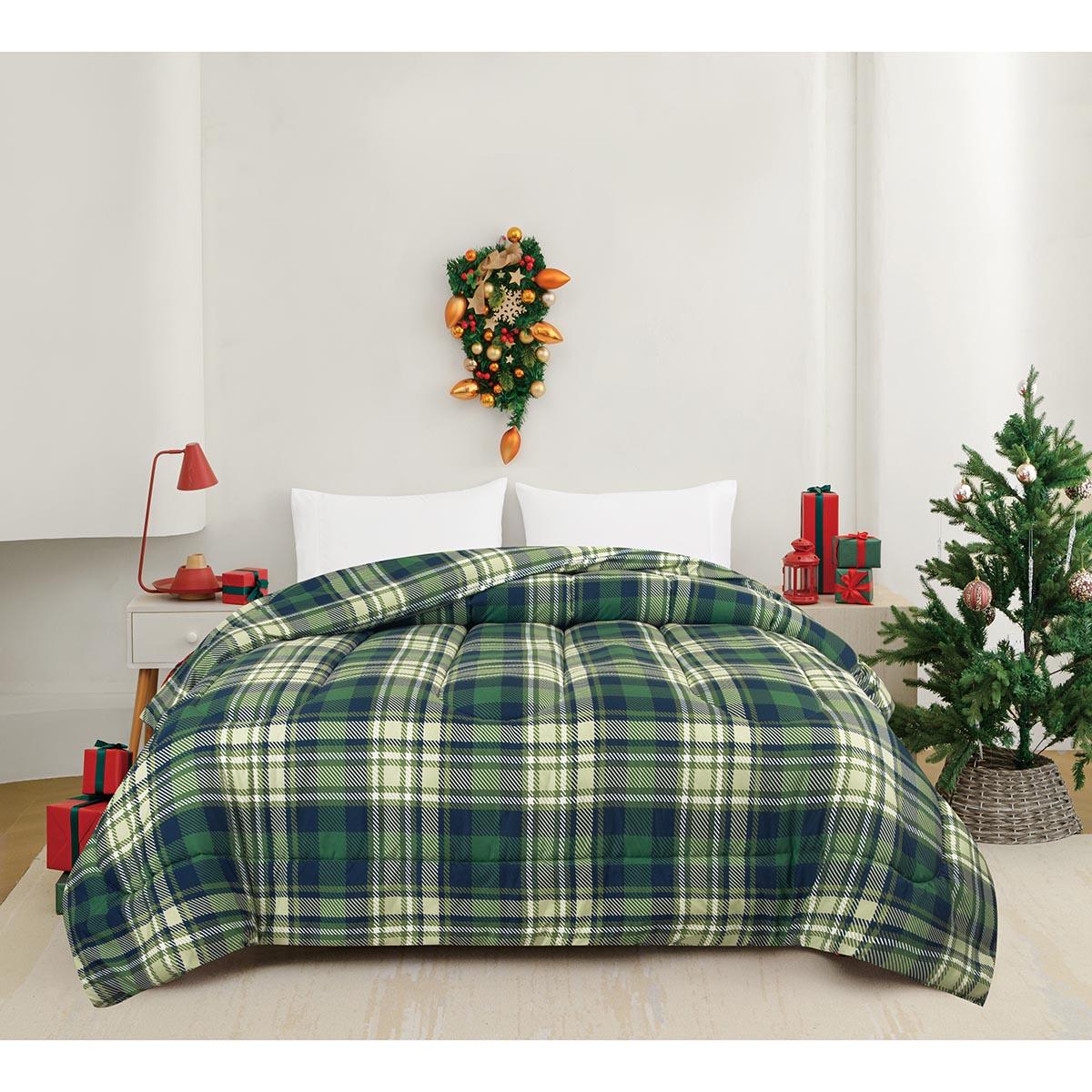Click here for Ashley Cooper(tm) Jade Plaid Down Alternative Comf... prices
