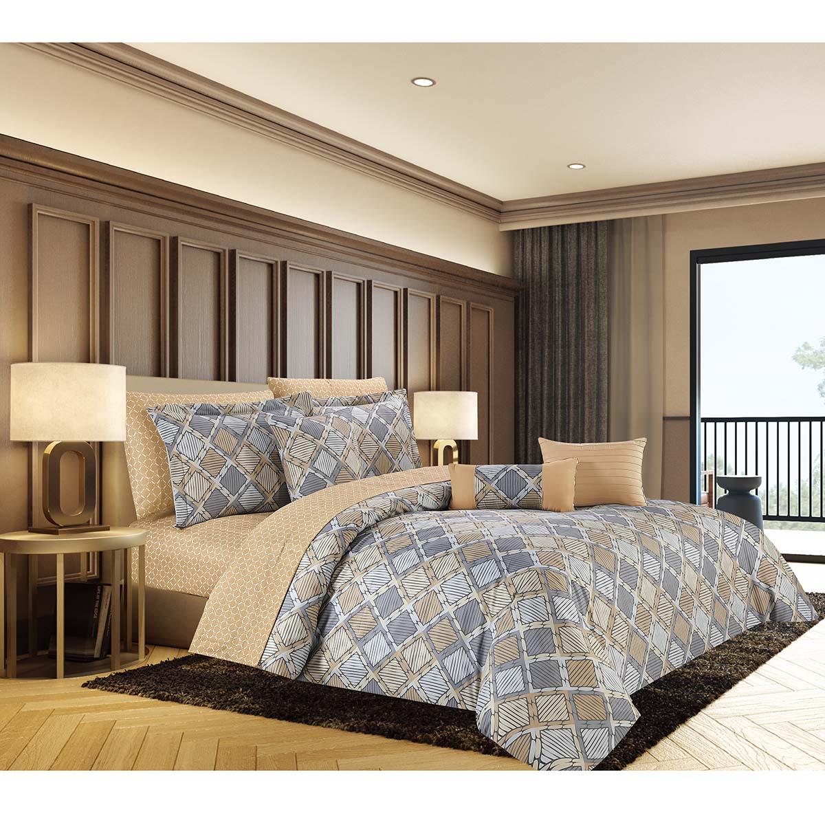 Click here for Hotel Suites Collection Diamond Reversible 9pc. Be... prices