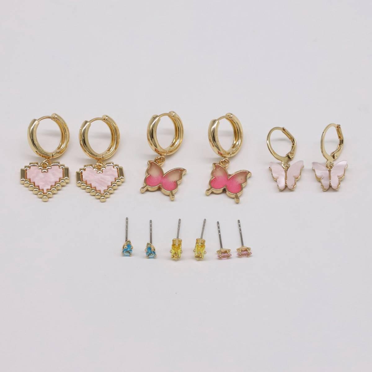 Click here for Ashley 6pk. Iconic Earring Set prices
