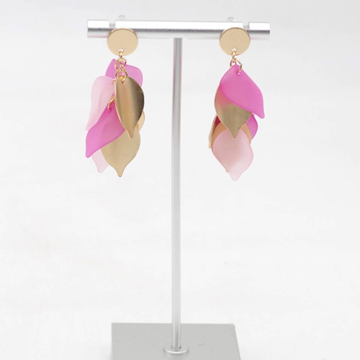 Click here for Ashley Cooper(tm) Gold-Tone Petal Drop Earrings prices