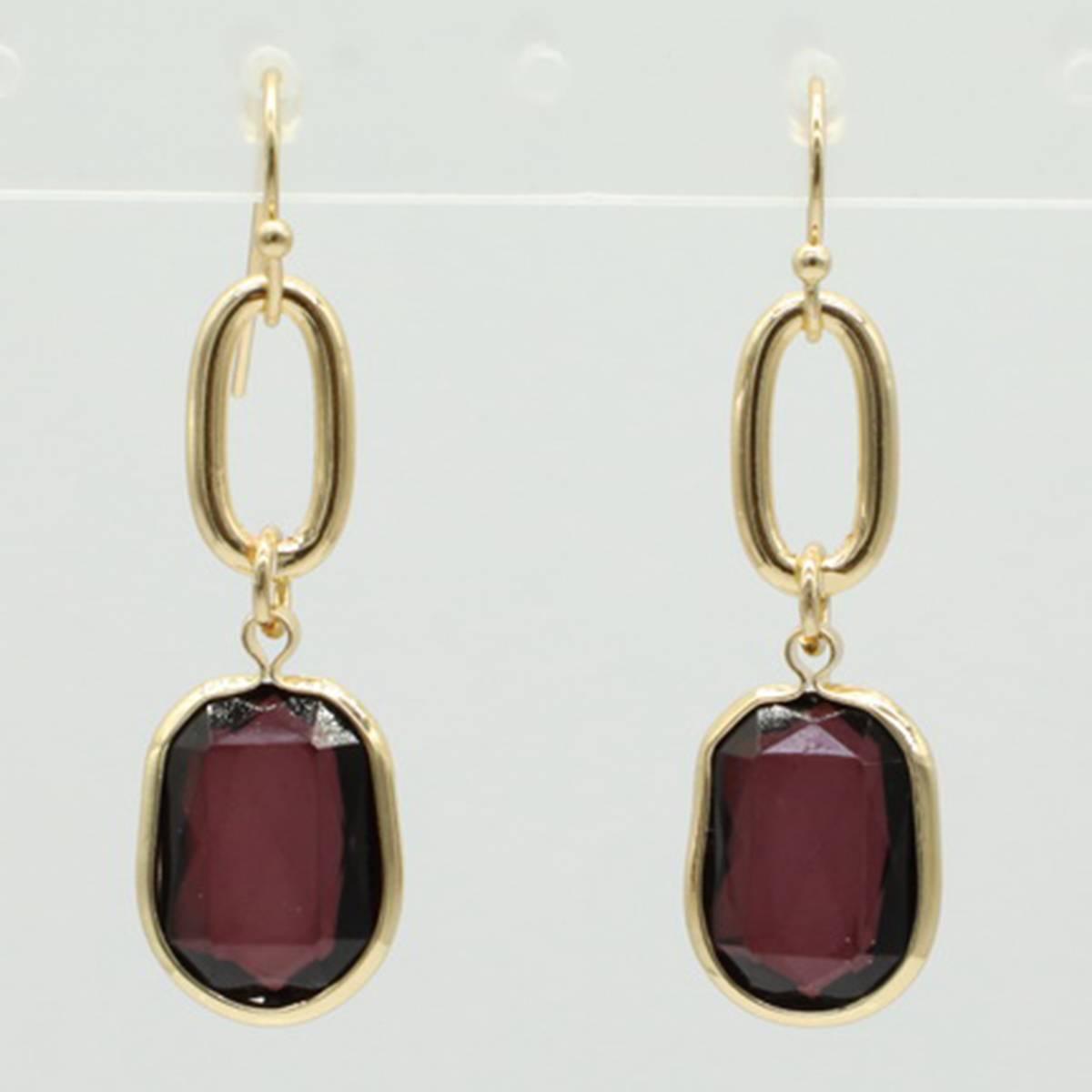 Click here for Ashley Cooper(tm) Cushioned Channel Drop Earrings prices