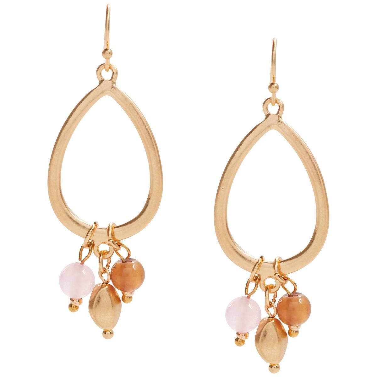 Click here for Ashley Cooper(tm) Gold-Tone Hoop Earrings with Neu... prices