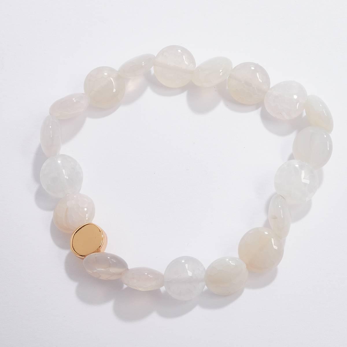 Click here for Ashley Cooper(tm) Glass Bead Gold-Tone Accent Stre... prices